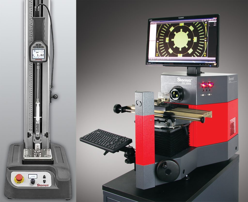 Starrett to Feature Vision System, Optical Comparator & Force ...
