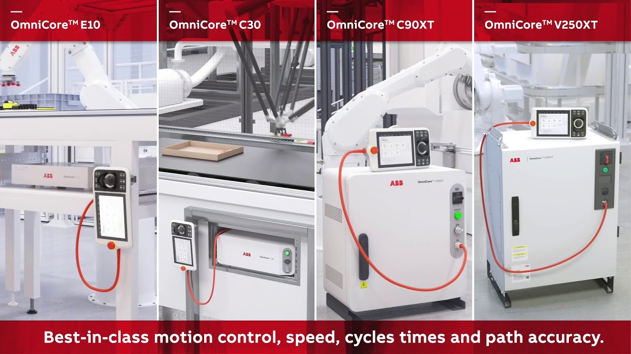 New ABB OmniCore robot controllers offer faster, scalable, more energy ...