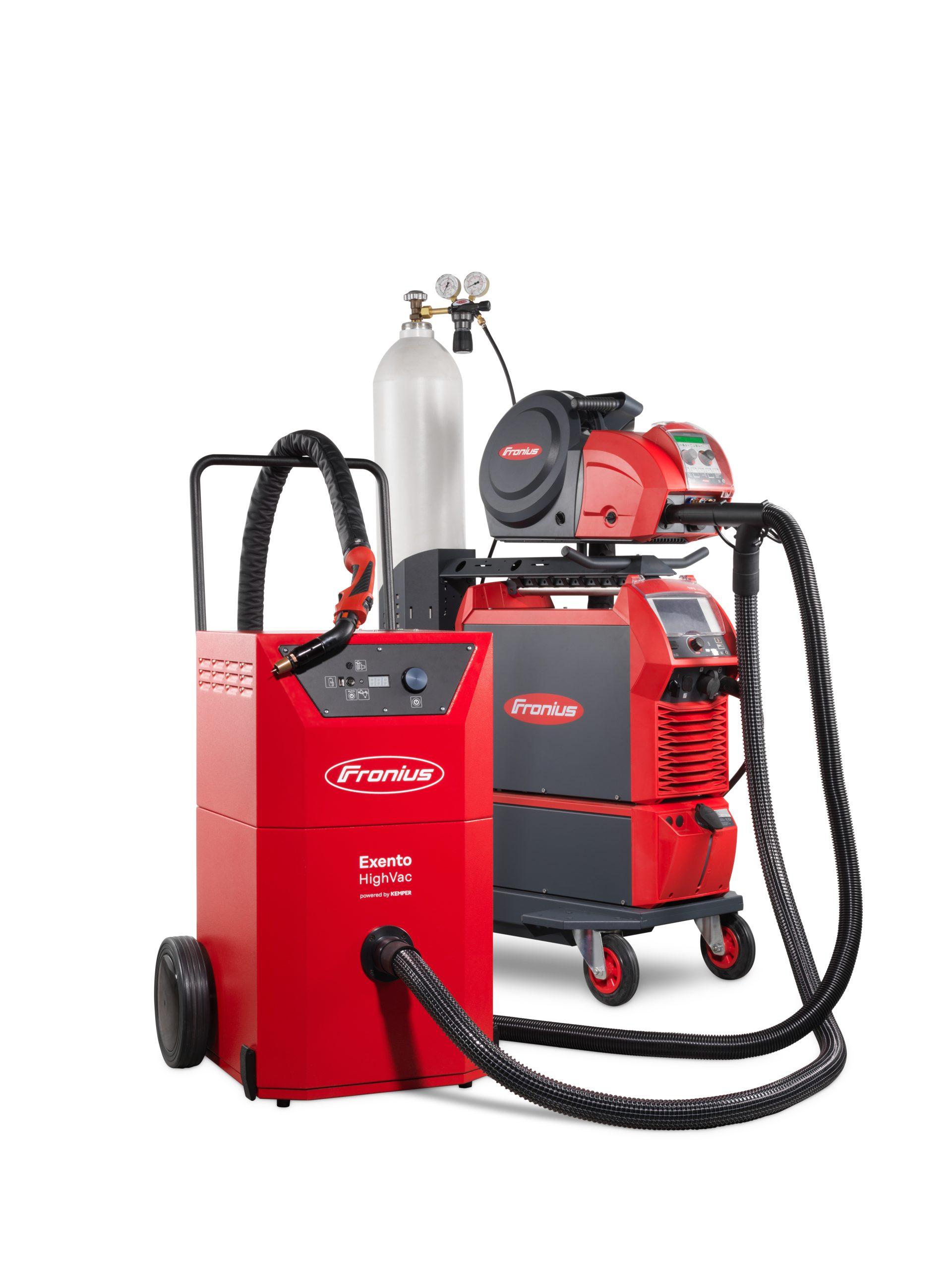 New Fronius extraction systems and fume extraction torch - IndMacDig ...