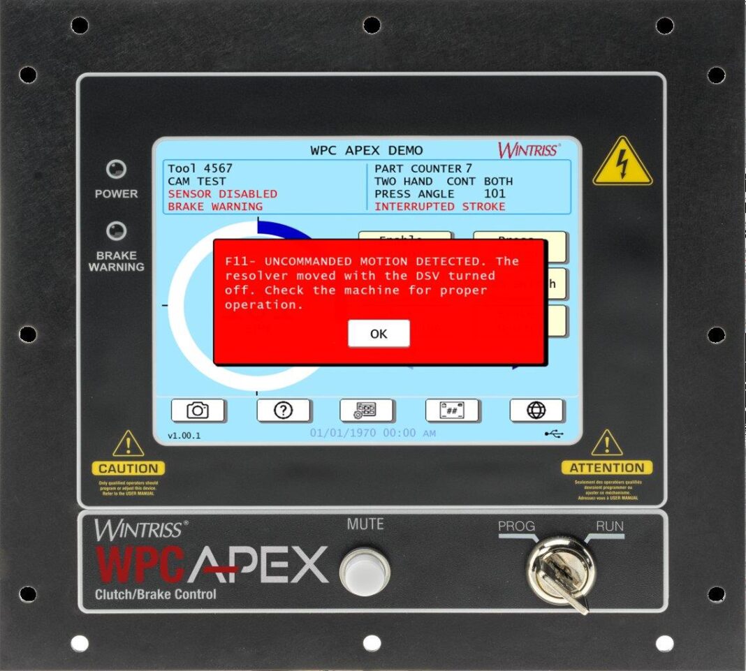At FABTECH, Wintriss to Debut New Clutch/ Brake Press Control and ...